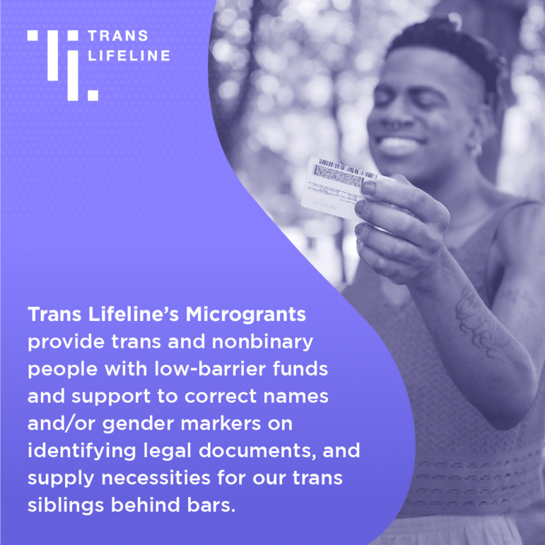 Want to Fundraise For Us? - Trans Lifeline